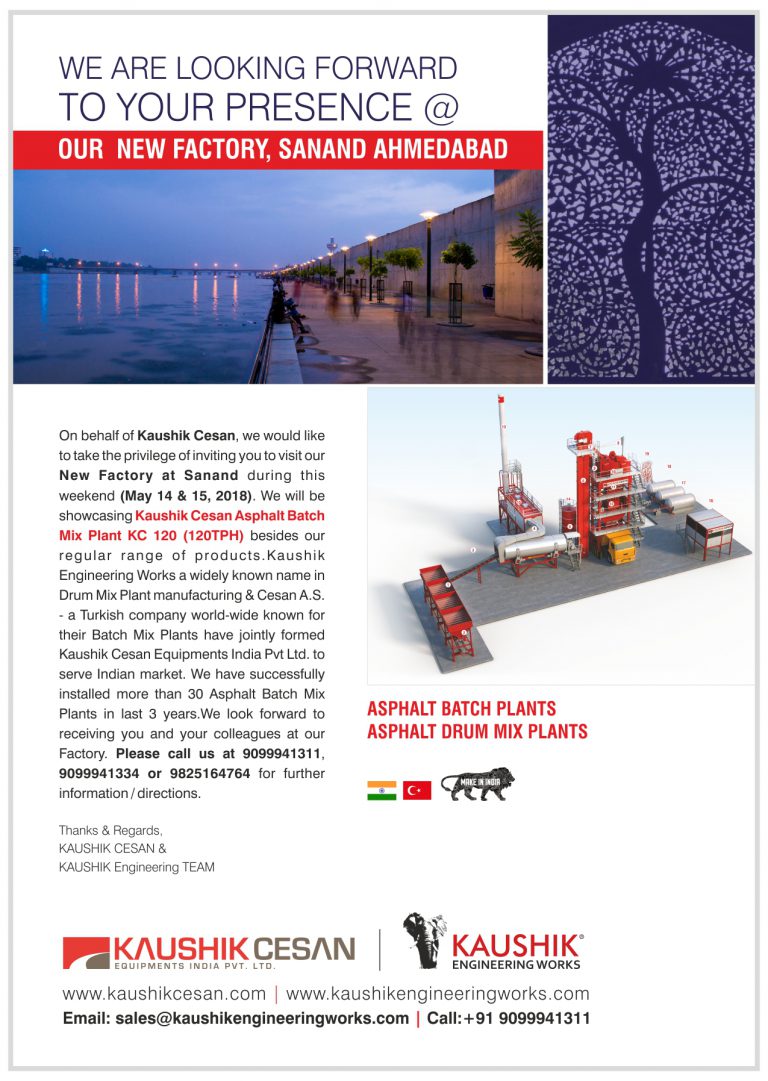 Road Construction Equipment Manufacturers & Supplier in India