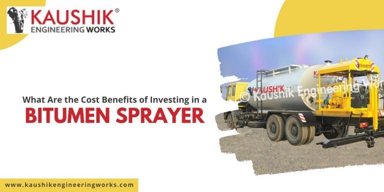 Guide to Analysing the Cost Benefits of Bitumen Sprayers